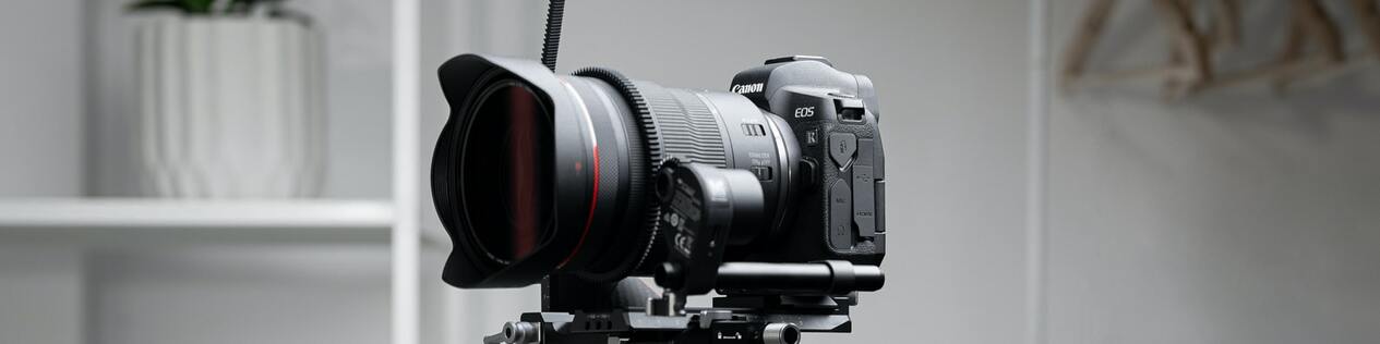 Professional Camera Ready To Take Shots - LinkedIn Background - Get ...